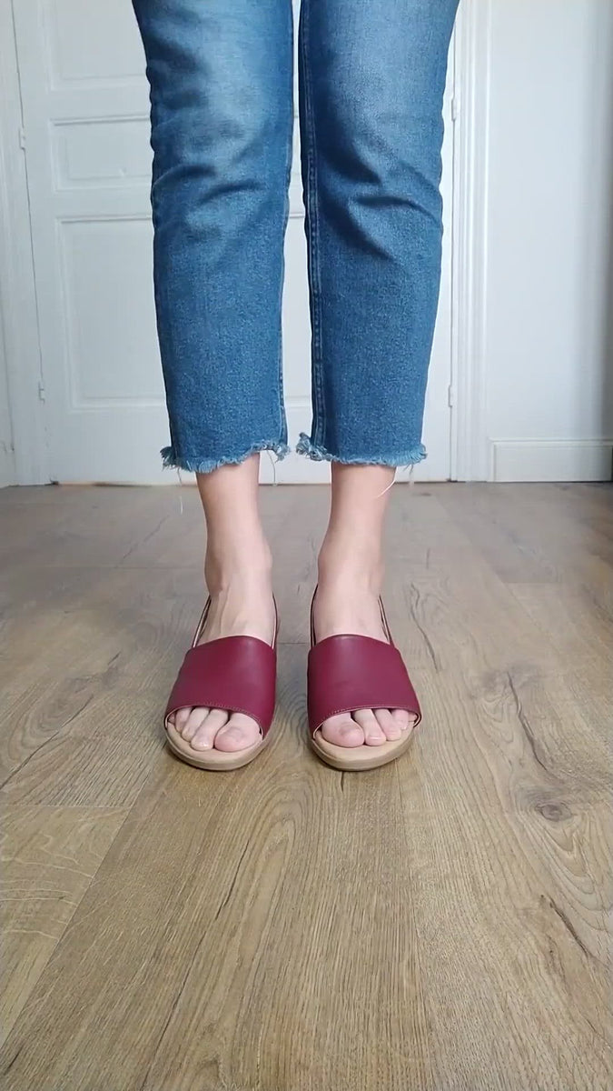 Buy Red Sandals Online | Sustainable and Vegan – Sharon Woods Vegan